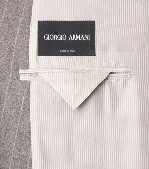 Giorgio Armani Pinstripe Virgin Wool Suit
