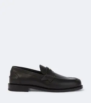 CHRISTIAN LOUBOUTIN Plato Leather Loafers