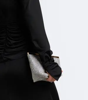 David Koma Cutout Ruched Jersey Gown