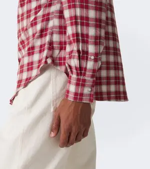 Eleventy Plaid Cotton Shirt