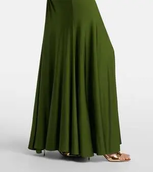 SELF-PORTRAIT Draped Ruched Gown