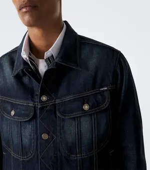 TOM FORD Icon Denim Jacket Indigo