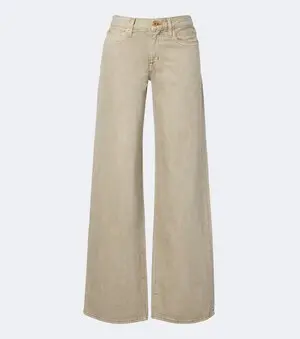 SLVRLAKE Mica Wide-leg Jeans Grey