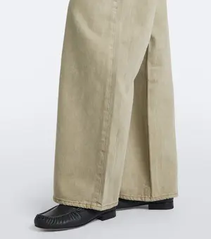 SLVRLAKE Mica Wide-leg Jeans - Grey