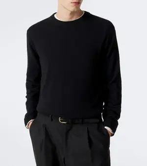 LISA YANG Mason Cashmere Crewneck Sweater