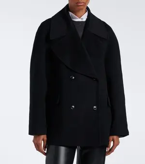 Loulou De Saison Double-breasted Wool And Cashmere Jacket