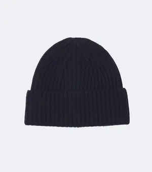 LISA YANG Menton Ribbed-knit Cashmere Beanie - Blue