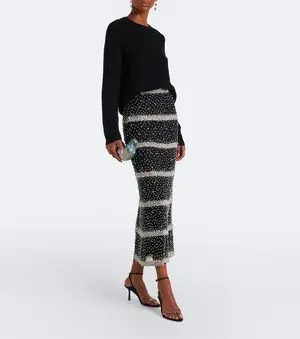 Judith Leiber Pigeon Embellished Clutch