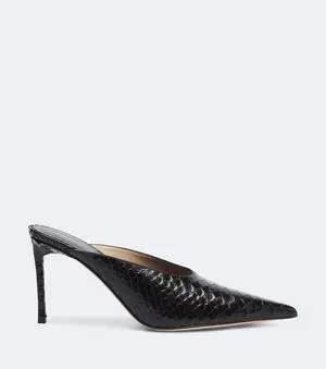 TOM FORD Croc-effect Leather Mules