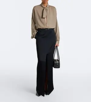 TOM FORD Croc-effect Leather Mules