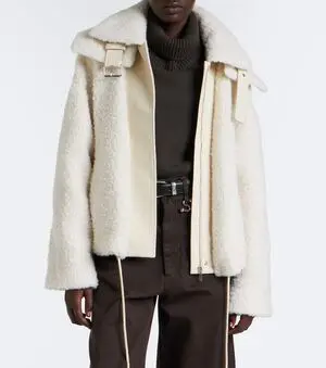 Sportmax Teddy-trimmed Jacket