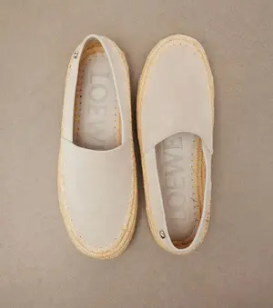 Loewe Paula's Ibiza Rio Suede Espadrilles