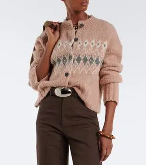 Altuzarra Fair Isle Wool Cardigan