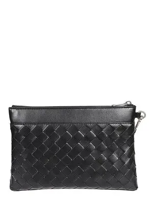Bottega Veneta Woven Handbag - Black