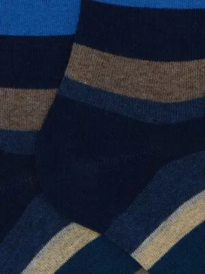 GALLO Striped Cotton Socks