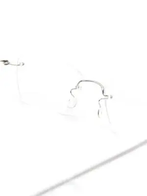 LINDBERG Spirit Rimless Rectangle Eyeglasses