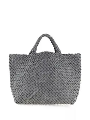 NAGHEDI Medium St. Barths Double-weave Tote Bag - Grey