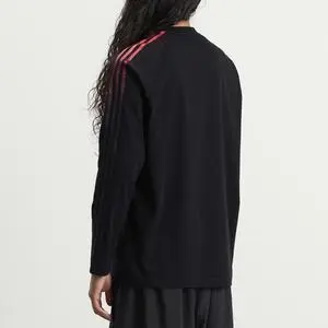Y3 Oversized Gradient Stripes Long Sleeve T-shirt