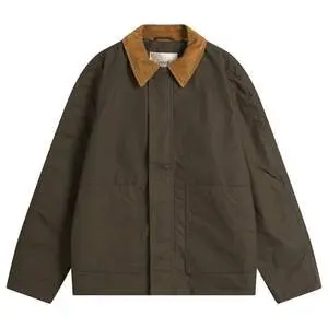 FORET Aspen Oilskin Jacket - Army