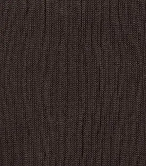 DORE DORE Mercerised Cotton Ribbed Socks