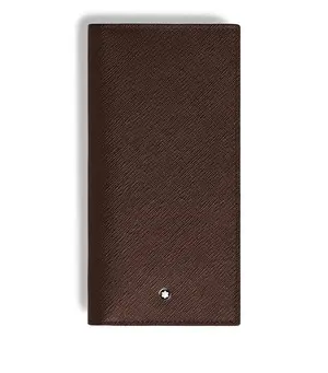Montblanc Leather Sartorial Long Wallet - Black