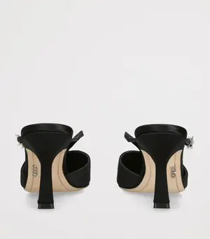 Rodo Satin Kayla Heeled Mules 75