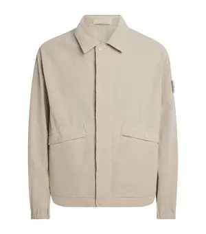 Stone Island David Light-tc Ghost Coach Jacket - Beige