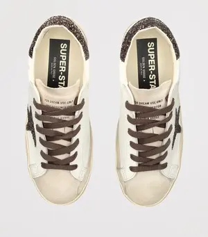 GOLDEN GOOSE Leather Super Star Sneakers