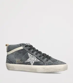 GOLDEN GOOSE Suede Mid Star Sneakers