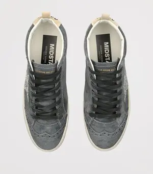 GOLDEN GOOSE Suede Mid Star Sneakers