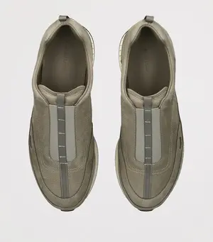 John Lobb Leather Stream Laced Sneakers