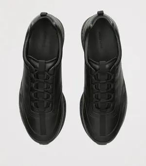John Lobb Leather Stream Laced Sneakers