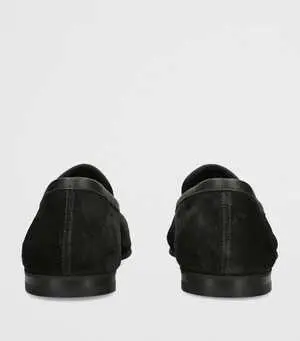 John Lobb Suede Tyne Ii Loafers