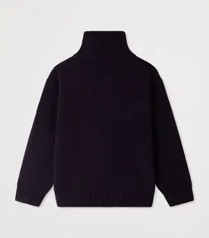 Bonpoint Wool Quarter-zip Sweater