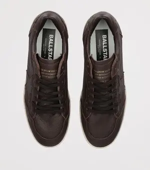 GOLDEN GOOSE Leather Ball Star Sneakers