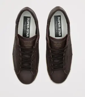 GOLDEN GOOSE Leather Super-star Sneakers