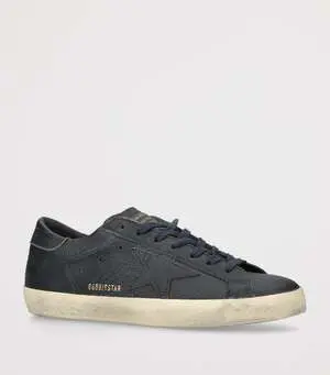 GOLDEN GOOSE Leather Super-star Low Top Sneakers
