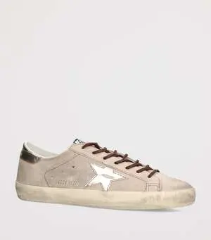 GOLDEN GOOSE Suede Super-star Sneakers