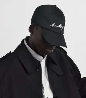 MAISON MARGIELA Cotton Logo Cap