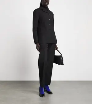 JIL SANDER Virgin Wool Tailored Trousers
