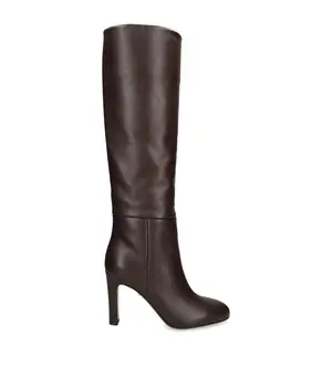 ALEVI MILANO Leather Auryn Knee High Boots 95 - Brown