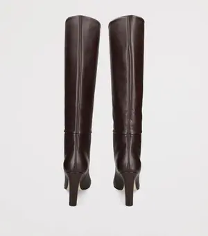 ALEVI MILANO Leather Auryn Knee High Boots 95