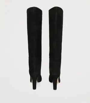 ALEVI MILANO Suede Auryn Knee High Boots 95
