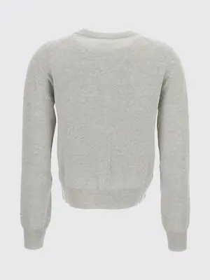 Maison Kitsuné Embroidered Logo Crewneck Cardigan