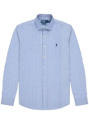 Polo Ralph Lauren Striped Cotton Shirt - Blue