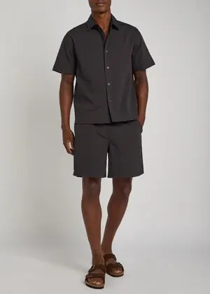 PERCIVAL Striped Seersucker Shirt