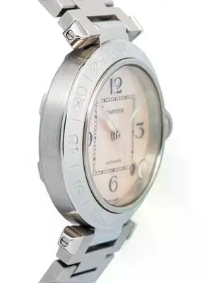 Cartier Pasha 35mm Watch With Mother-of-pearl Dial