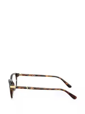 VOGUE EYEWEAR Cat-eye Tortoiseshell-effect Glasses