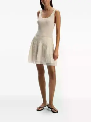 12 STOREEZ Layered Ribbed Skirt