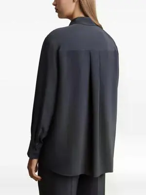12 STOREEZ Mulberry Silk Shirt